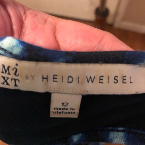 Heidi Weisel | Dresses | Heidi Weisel Pretty Blue Sleeveless Maxi Dress ...